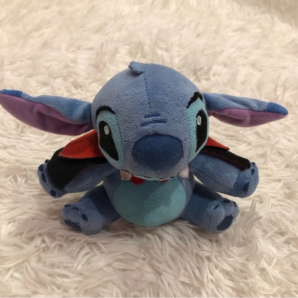 Disney | Toys | Disney Halloween Vampire Stitch With Fangs Plush | Poshmark